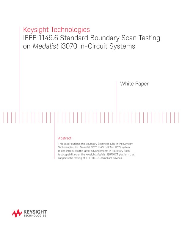 IEEE 1149.6 Standard Boundary Scan Testing on ICT Systems PDF Asset ...