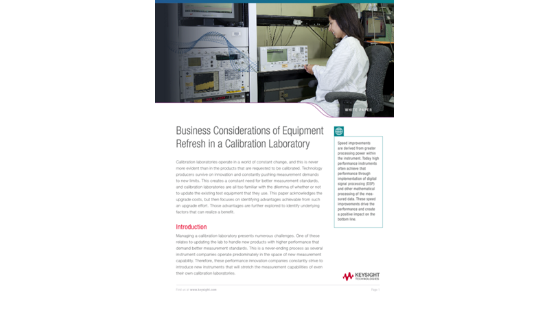 Calibration Services | Keysight