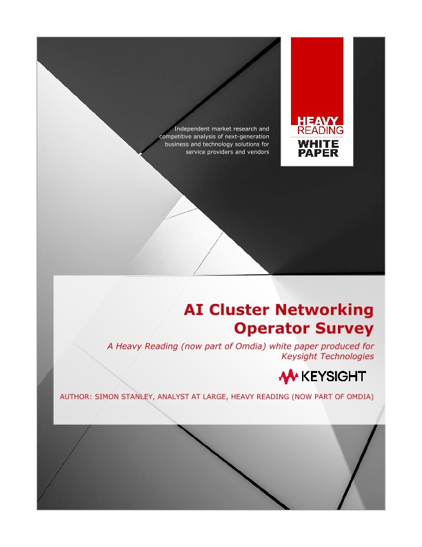 Heavy Reading AI Cluster Networking Operator Survey PDF Asset Page ...