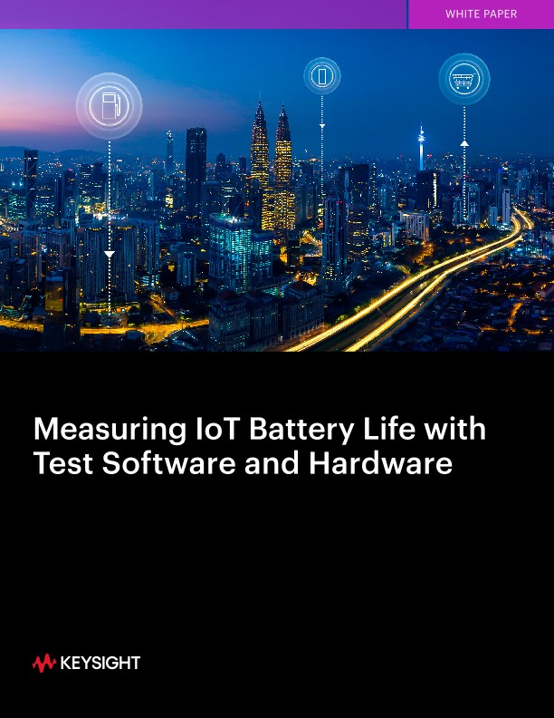 Measuring IoT Battery Life with Test Software and Hardware PDF Asset ...
