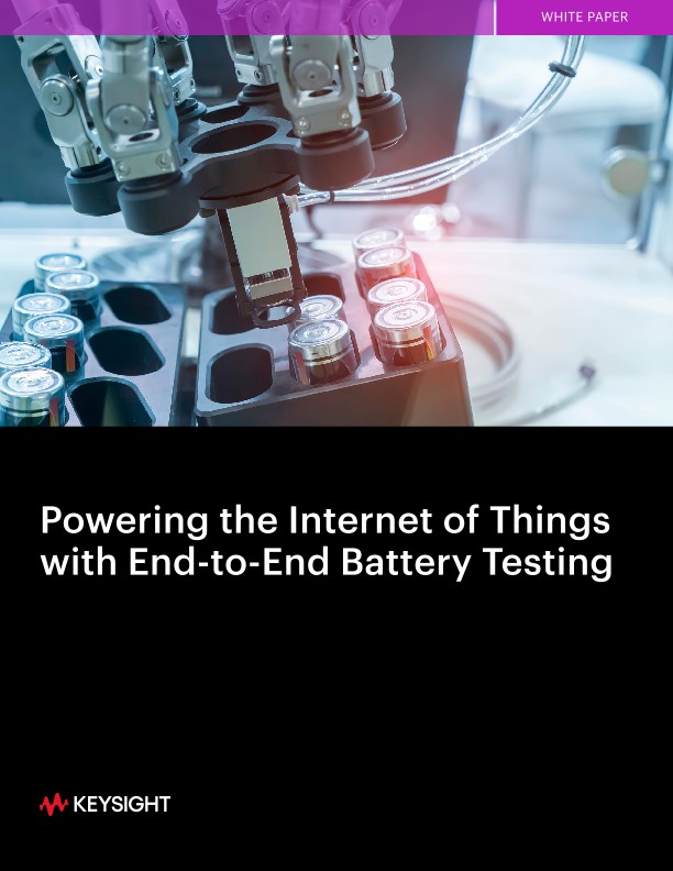 Powering the Internet of Things with End-to-End Battery Testing PDF ...