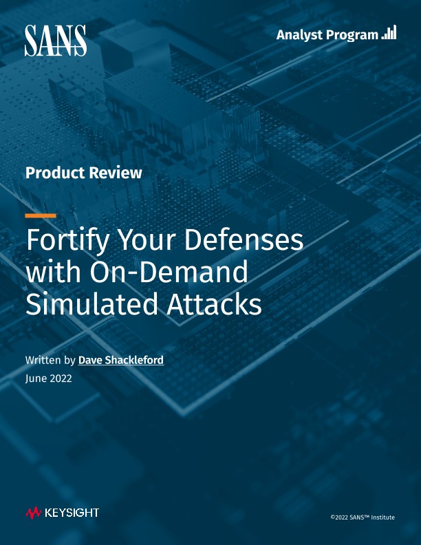 SANS Fortify Your Defenses with On-Demand Simulated Attacks PDF Asset ...