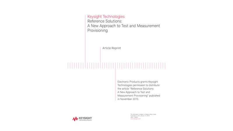 Reference Solutions | Keysight