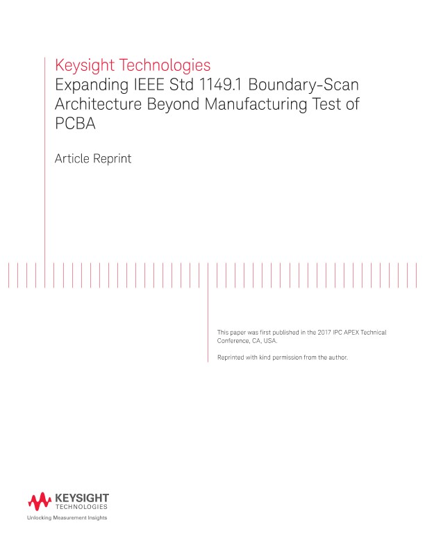 Expanding IEEE Std 1149.1 Boundary-Scan Architecture Beyond ...