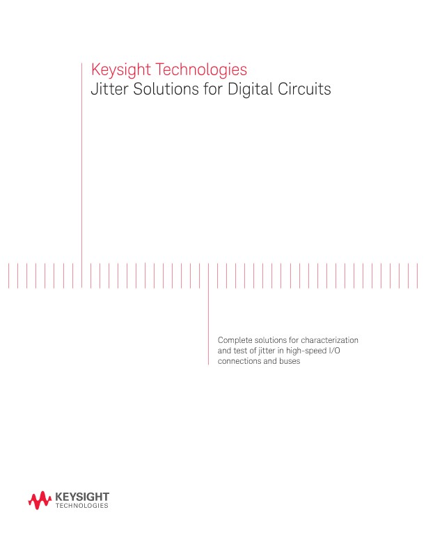 Jitter Solutions for Digital Circuits PDF Asset Page | Keysight