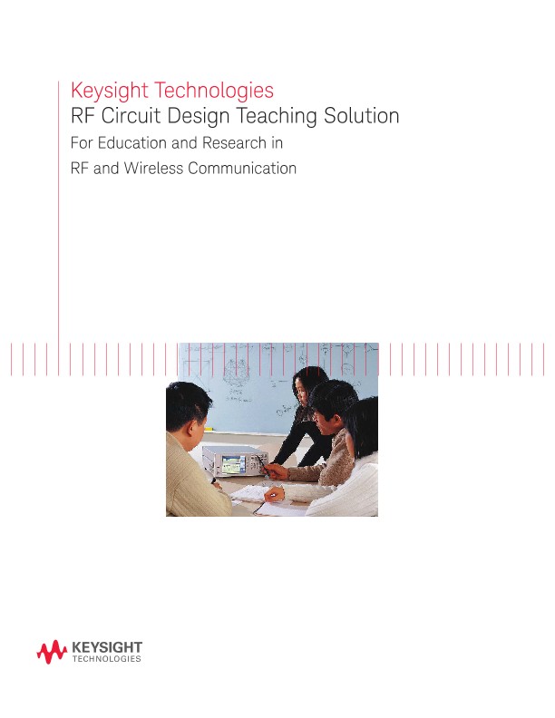 RF Circuit Design Teaching Solution PDF Asset Page | Keysight