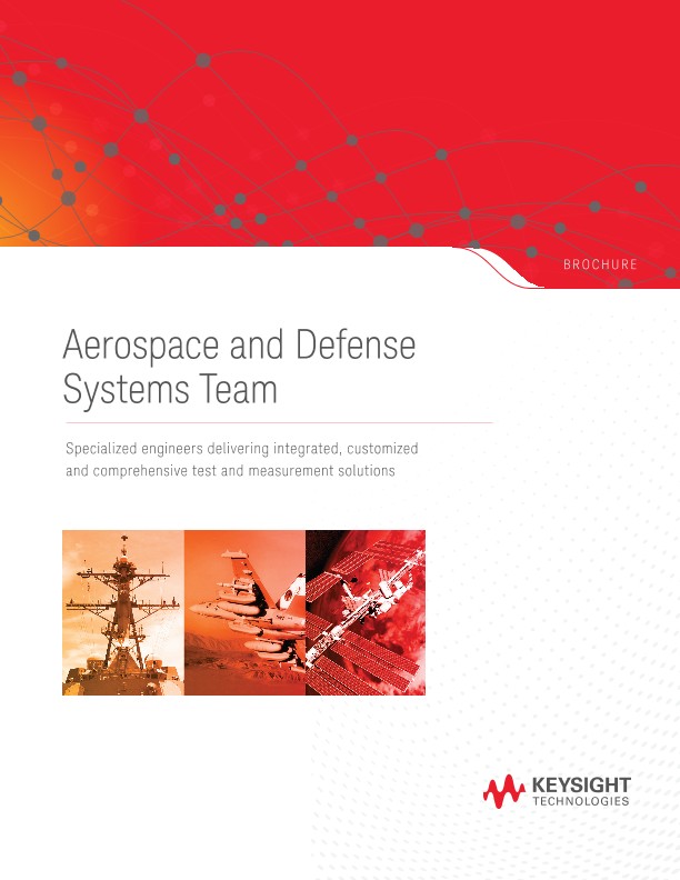 Aerospace and Defense Systems Team PDF Asset Page | Keysight