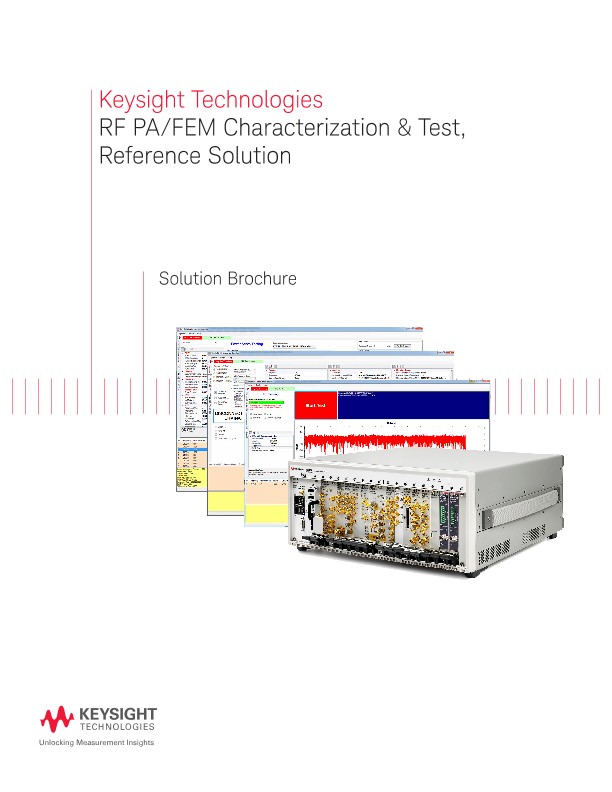 RF PA/FEM Characterization & Test, Reference Solution PDF Asset Page ...