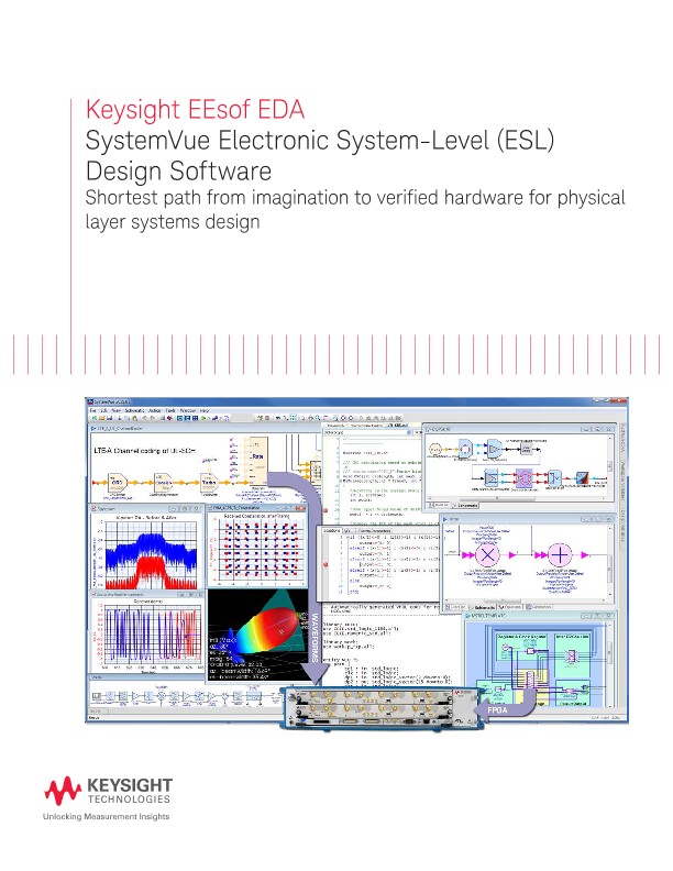 SystemVue Electronic System-Level (ESL) Design Software PDF Asset Page ...