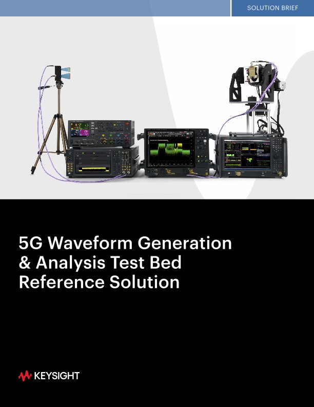 5G Waveform Generation & Analysis Test Bed Reference Solution PDF Asset ...