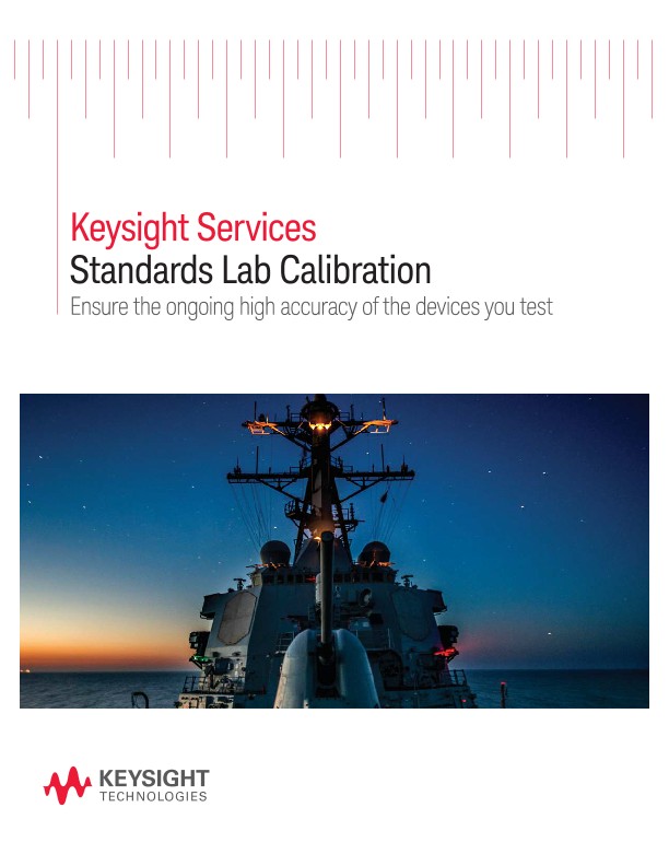 Services Standards Lab Calibration PDF Asset Page | Keysight