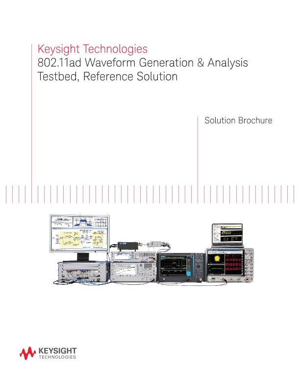 802.11ad Waveform Generation and Analysis Testbed, Reference Solution ...