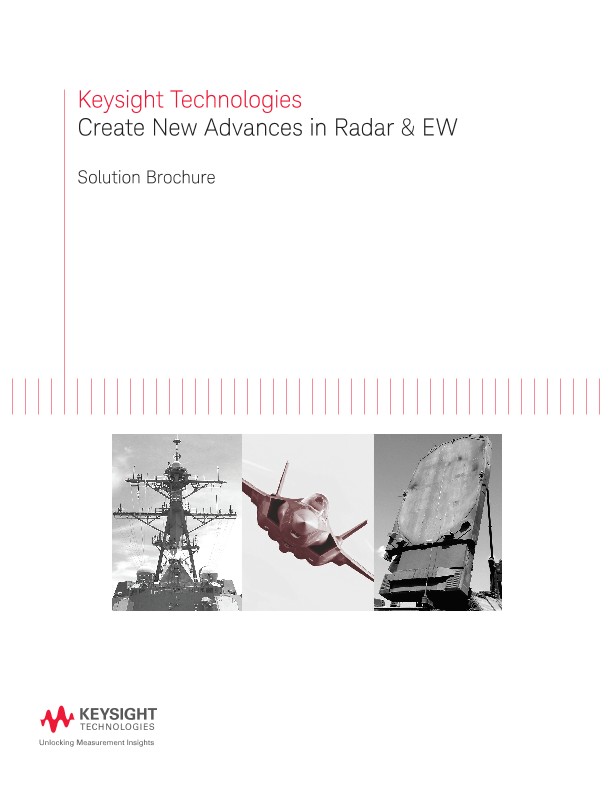 Create New Advances in Radar & EW PDF Asset Page | Keysight
