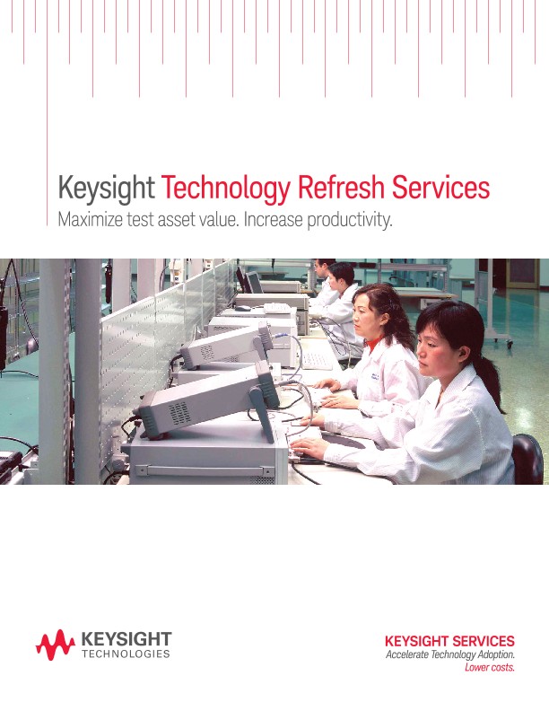 Keysight Technology Refresh Services - Brochure PDF Asset Page | Keysight