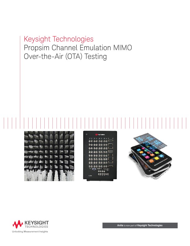 Propsim Channel Emulation MIMO Over-the-Air (OTA) Testing PDF Asset ...