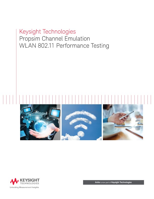 Propsim Channel Emulation WLAN 802.11 Performance Testing PDF Asset ...