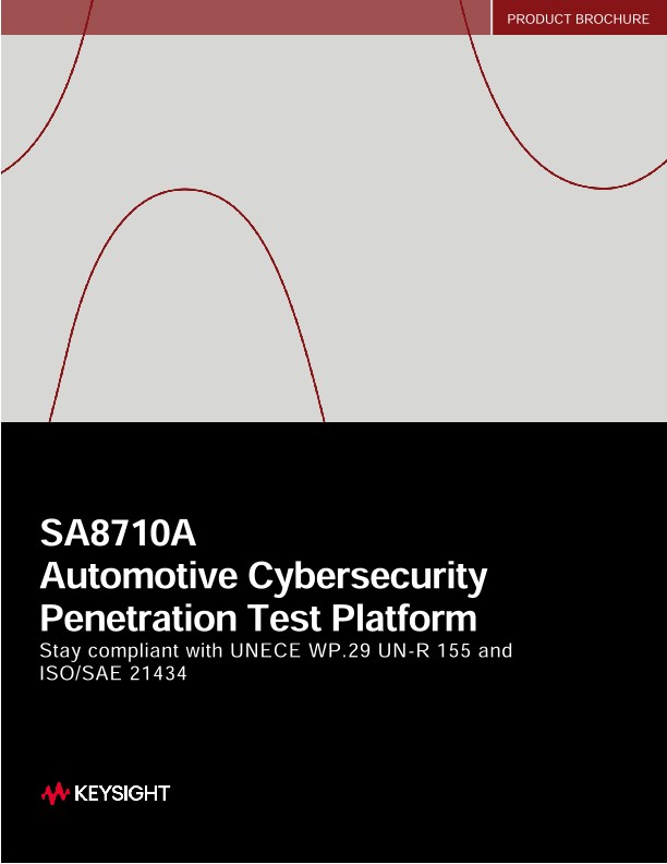 Automotive Cyber Security PDF Asset Page | Keysight