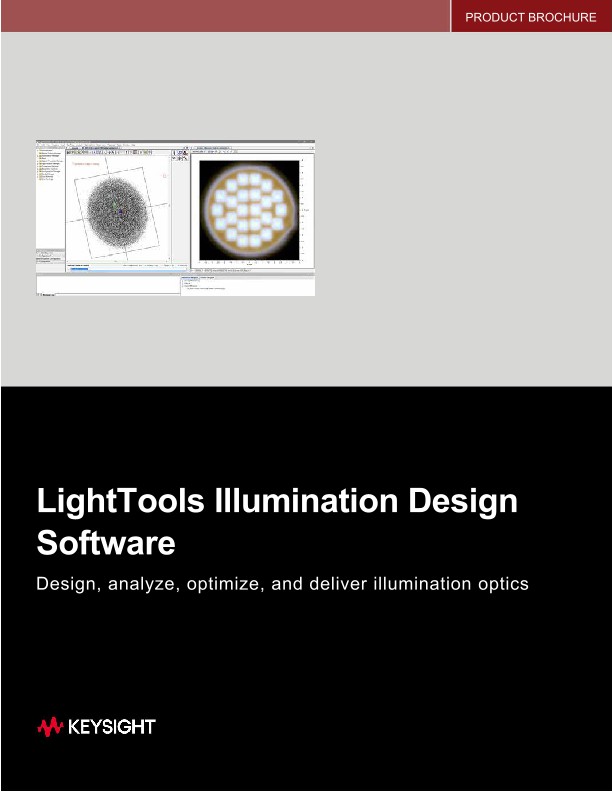 LightTools Illumination Design Software PDF Asset Page | Keysight