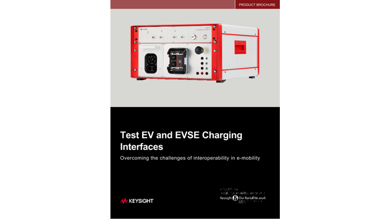 Charging Test Equipment and Solutions for EV and EVSE | Keysight