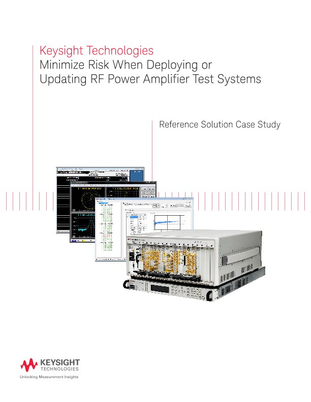 Minimize Risk When Deploying or Updating RF Power Amplifier Test PDF ...