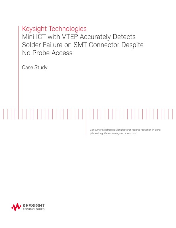 Mini ICT with VTEP Detects Solder Failure on PCBA Board PDF Asset Page ...