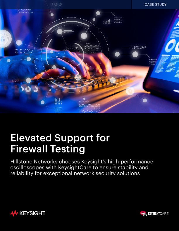 Elevated Support for Firewall Testing PDF Asset Page | Keysight