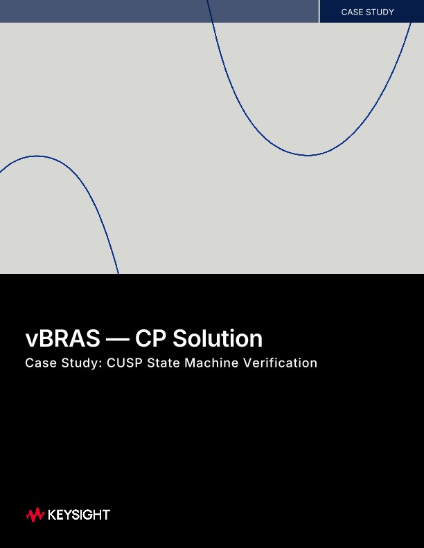 vBRAS — CP Solution PDF Asset Page | Keysight
