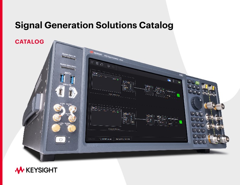 Signal Generation Solutions Catalog PDF Asset Page | Keysight