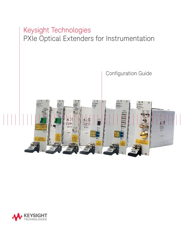PXIe Optical Extenders for Instrumentation – Configuration Sheet PDF ...