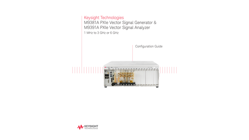 M9381A PXIe Vector Signal Generator | Keysight