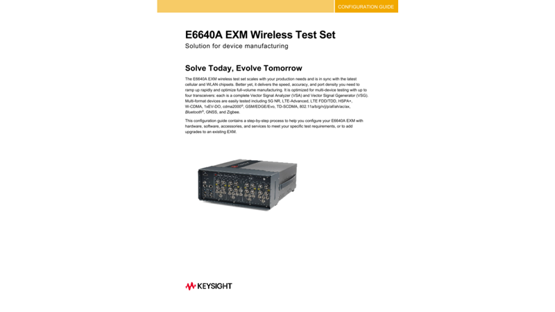 Wireless Test Set | Keysight