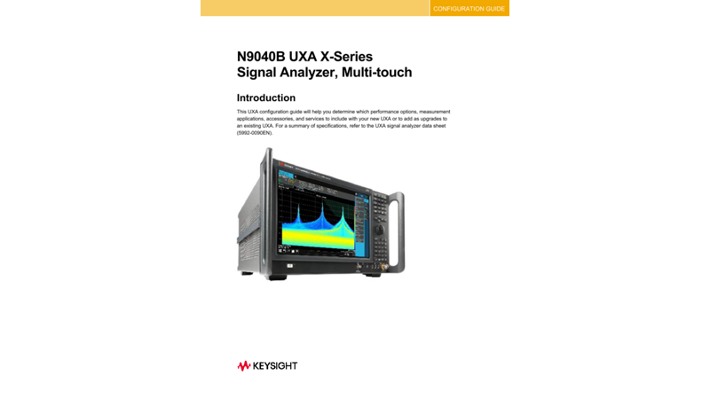 N9040B UXA Signal Analyzer | Keysight