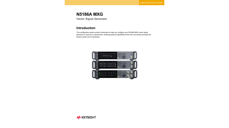 N5186A MXG Vector Signal Generator | Keysight
