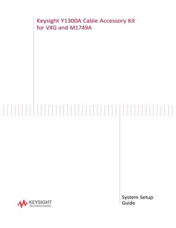 System Setup Guide PDF Asset Page | Keysight