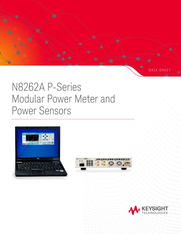 N8262A P-Series Modular Power Meter and Power Sensors PDF Asset Page ...