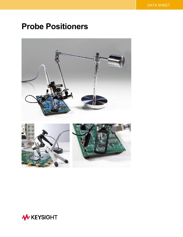 Probe Positioners PDF Asset Page | Keysight