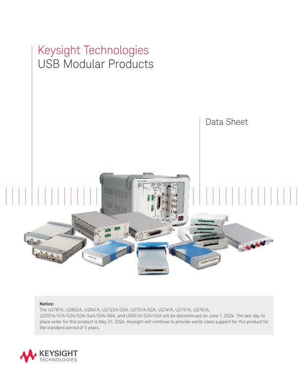 USB Modular Products PDF Asset Page | Keysight