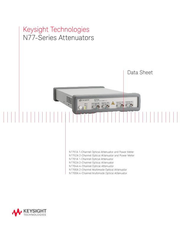 N77-Series Attenuators PDF Asset Page | Keysight