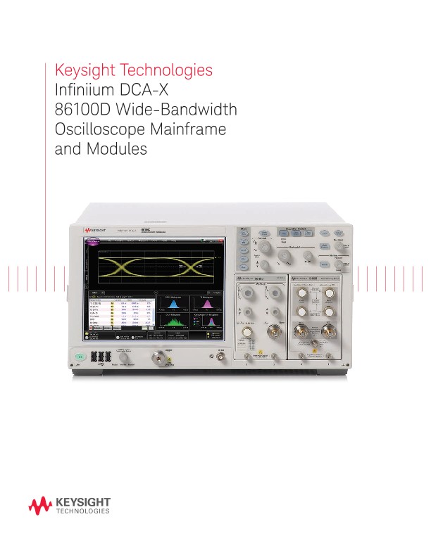 Infiniium DCA-X 86100D Wide-Bandwidth Oscilloscope Mainframe and ...
