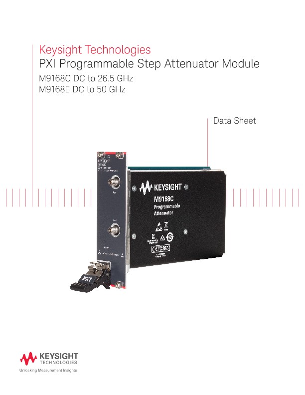 PXI Programmable Step Attenuator Module PDF Asset Page | Keysight