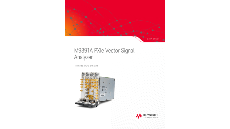 M9391A PXIe Vector Signal Analyzer | Keysight