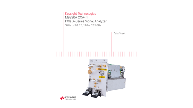 M9290A CXA-M PXIe Signal Analyzer | Keysight