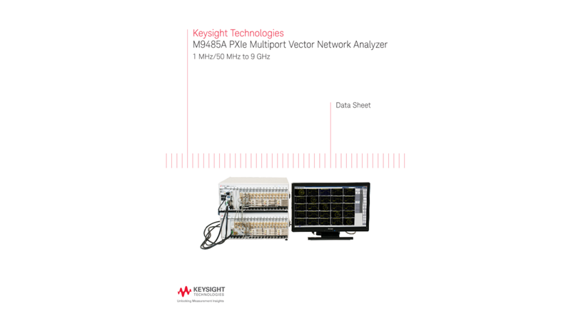 M9485A PXIe Multiport Vector Network Analyzer | Keysight