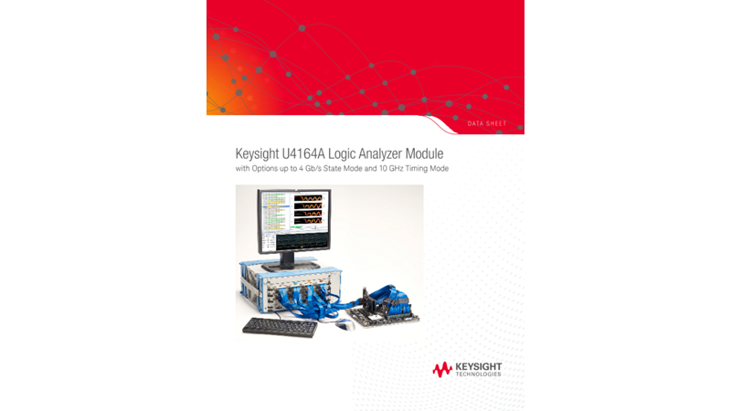 U4164A Logic Analyzer Module with State Mode up to 4Gb/s | Keysight
