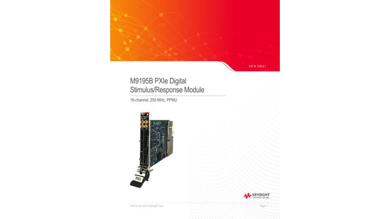 PXIe Digital Stimulus-Response, 250 MHz, 16 Channels | Keysight