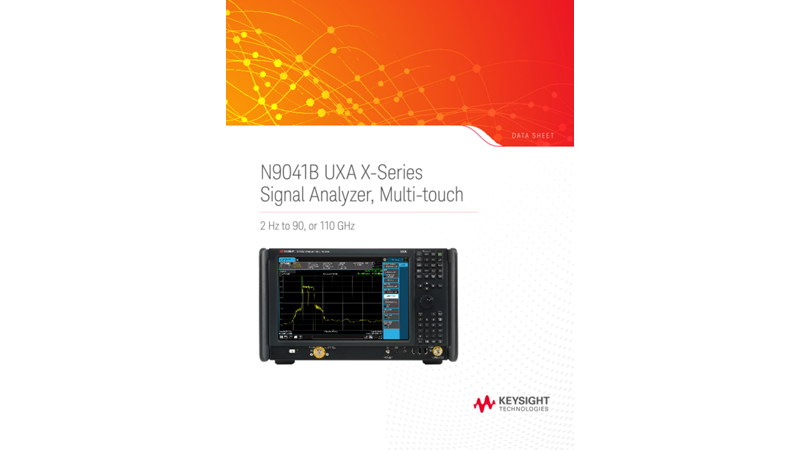 N9041B UXA Signal Analyzer, 2 Hz to 110 GHz | Keysight