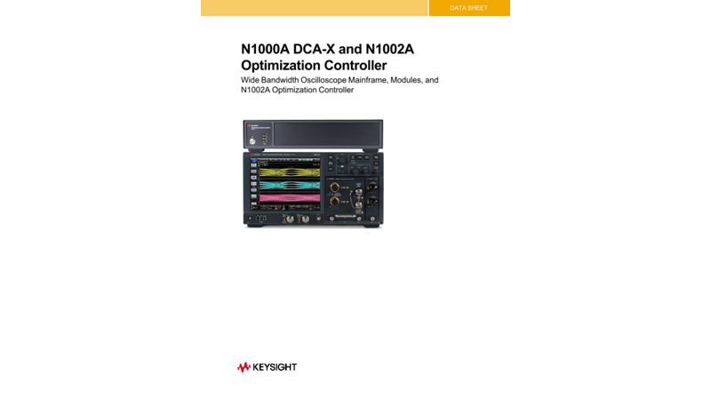 N1000A DCA-X Wide-Bandwidth Oscilloscope Mainframe | Keysight