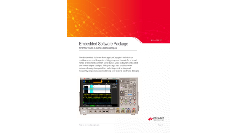 InfiniiVision 4000G X‑Series Oscilloscopes | Keysight