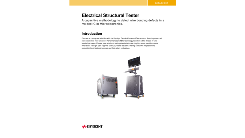 Electrical Structural Tester | Keysight