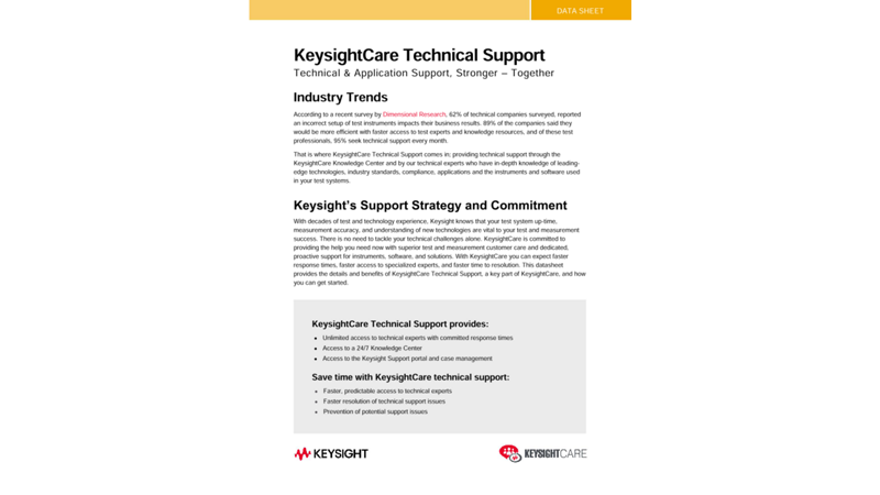 KeysightCare | Keysight